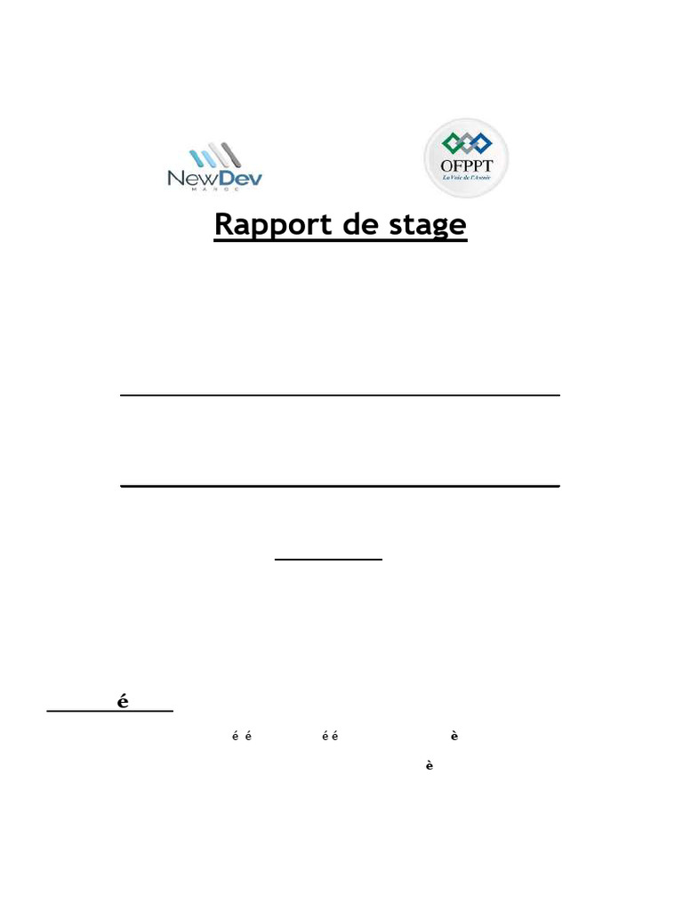 Stage Ressources Humaines | PDF