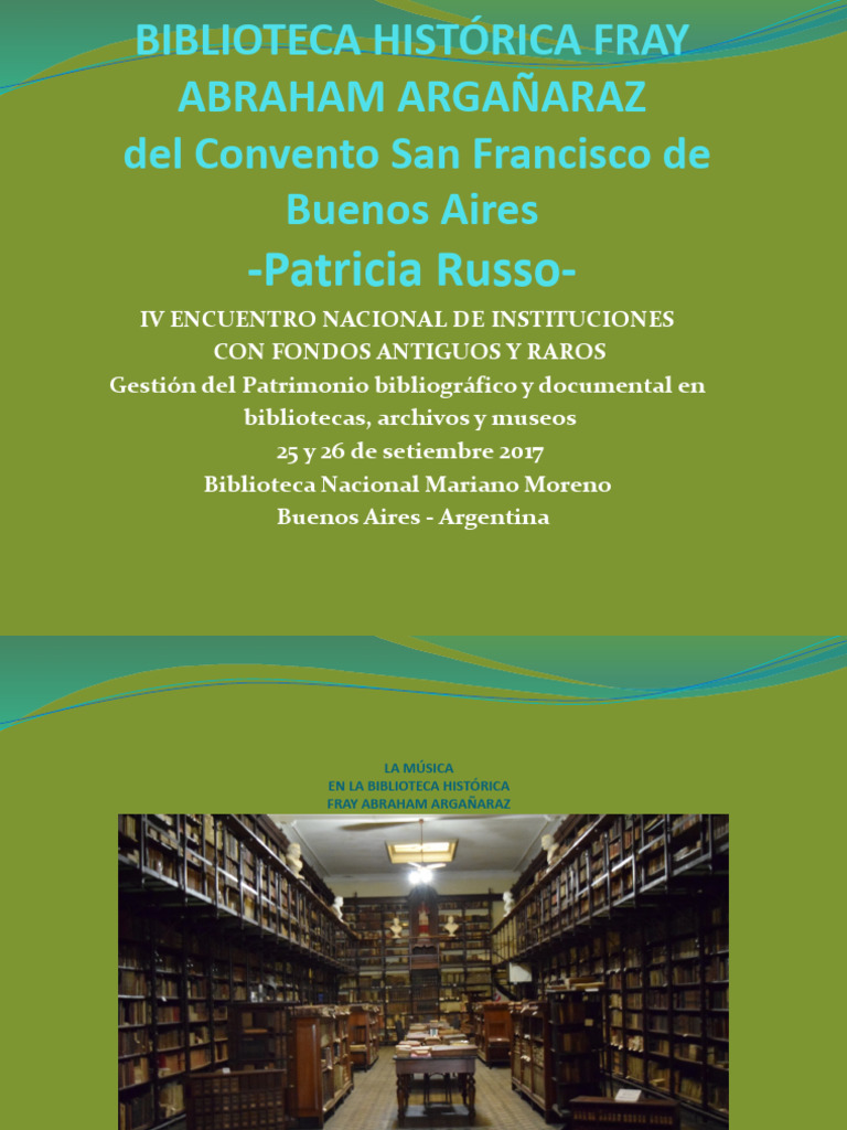 8-Patricia Russo - Presentación | PDF | Adoración Cristiana Y Liturgia