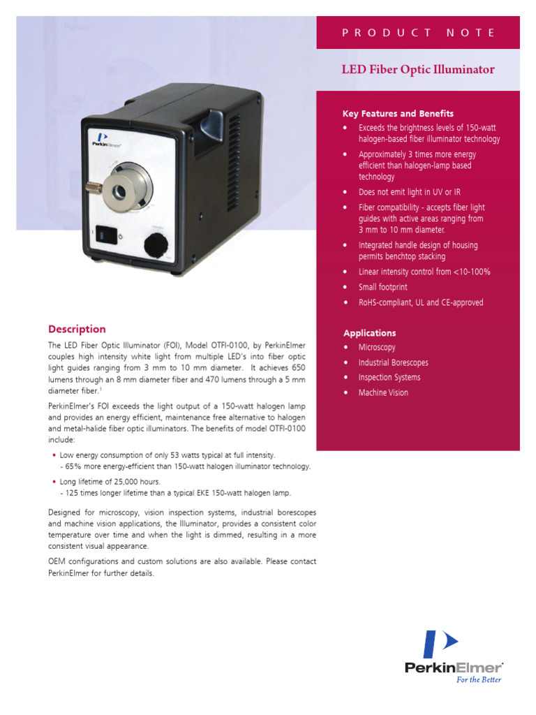 PRD_LEDFiberOpticIlluminator1 | PDF