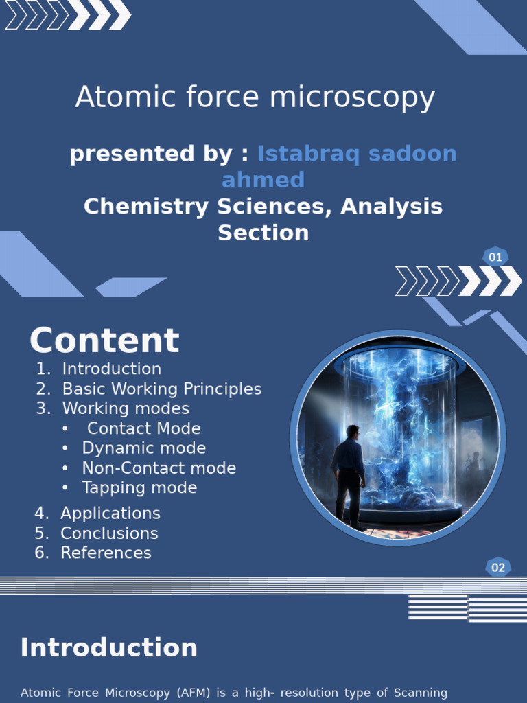 Atomic Force Micros | PDF