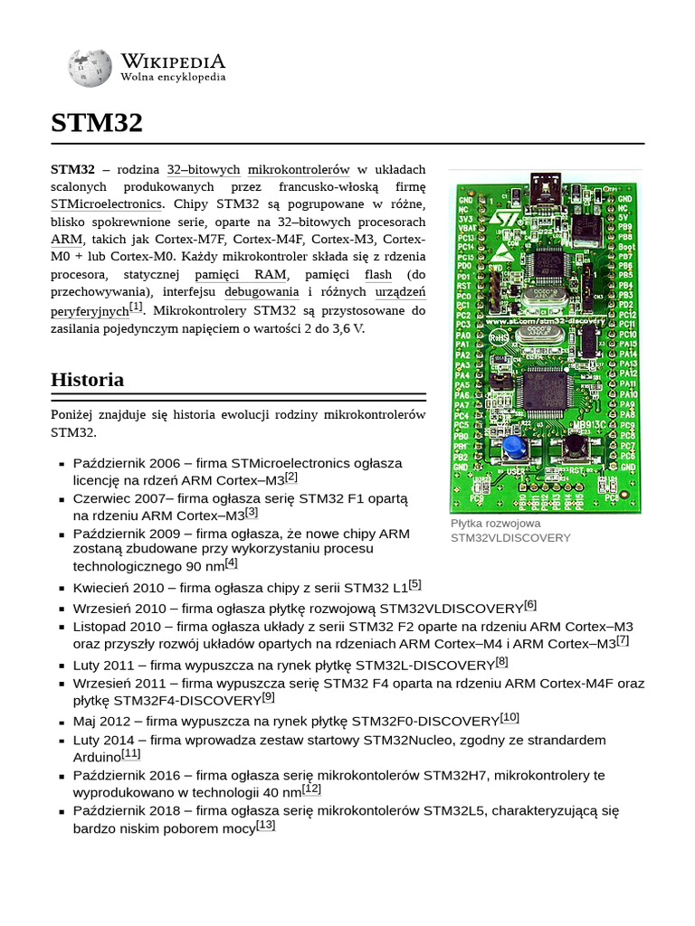 STM32 Polski | PDF