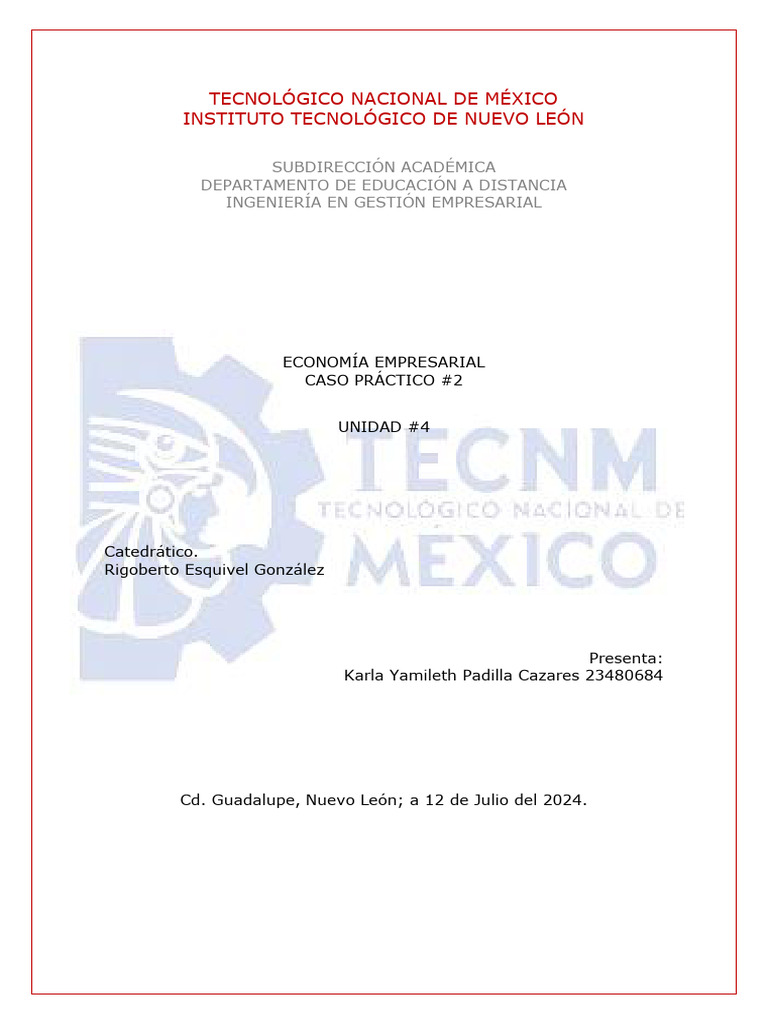 Caso Practico #2 | PDF