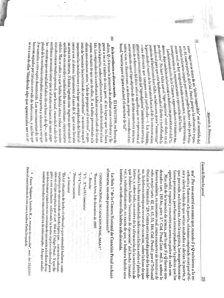 Sancinetti - en La Escribanía | PDF