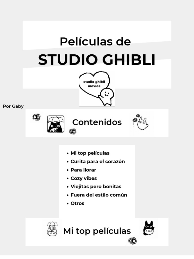 Studio Ghibli | PDF