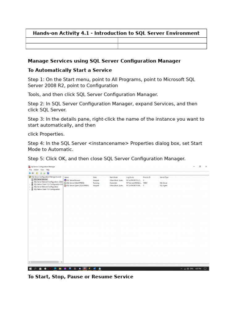 Hands On Activity 4.1 CPE011 | PDF