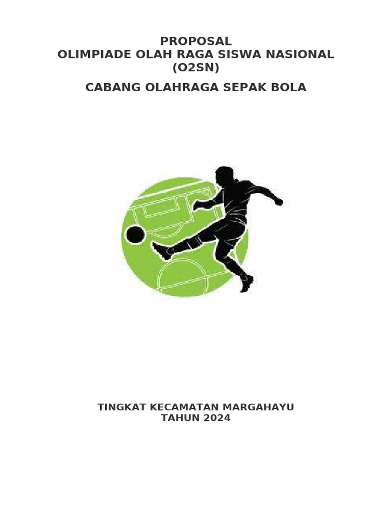 Proposal 02SN Sepak Bola | PDF