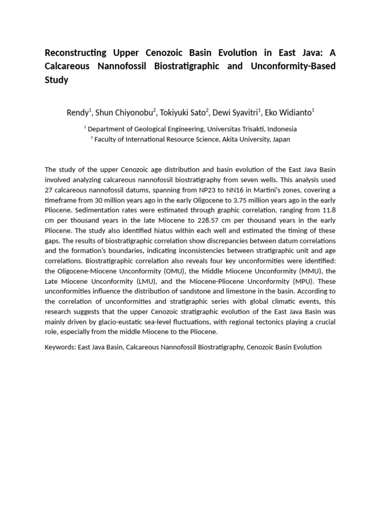 Abstract CINEST 2024 - Rendy | PDF