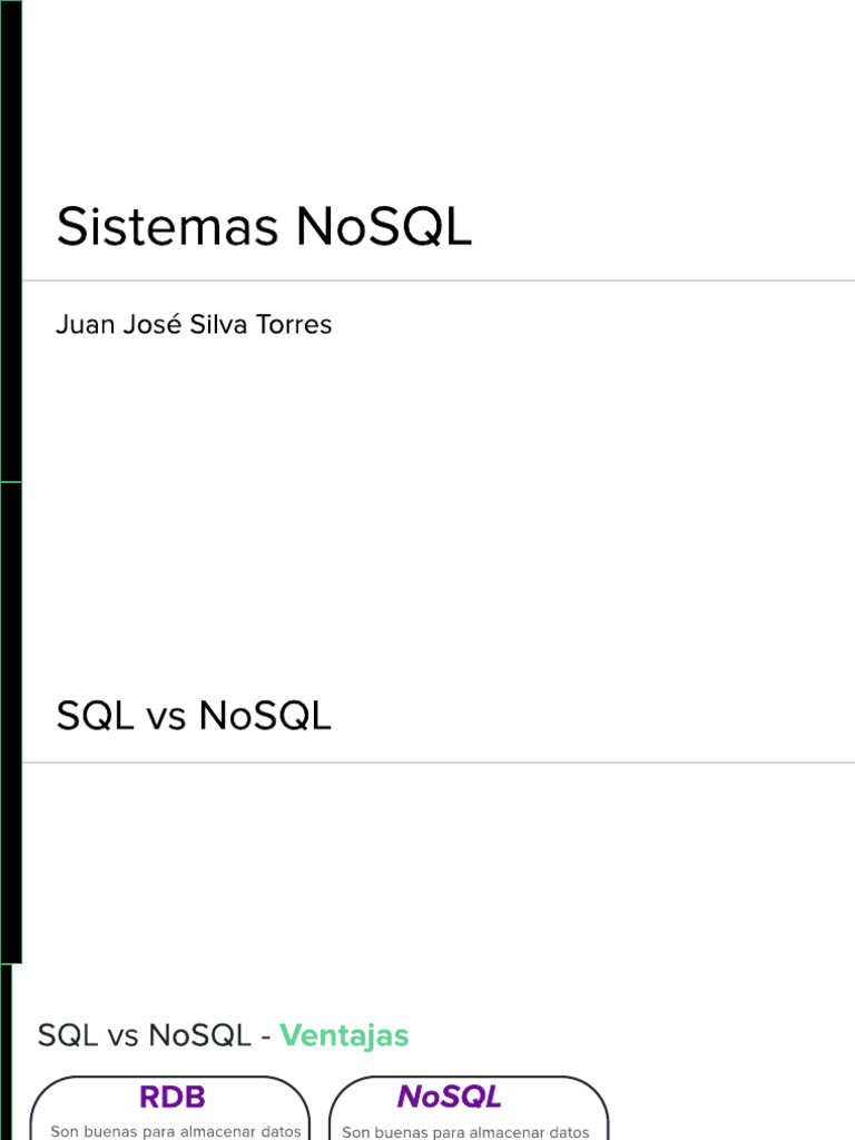 2.6 SQL Vs NoSQL | PDF