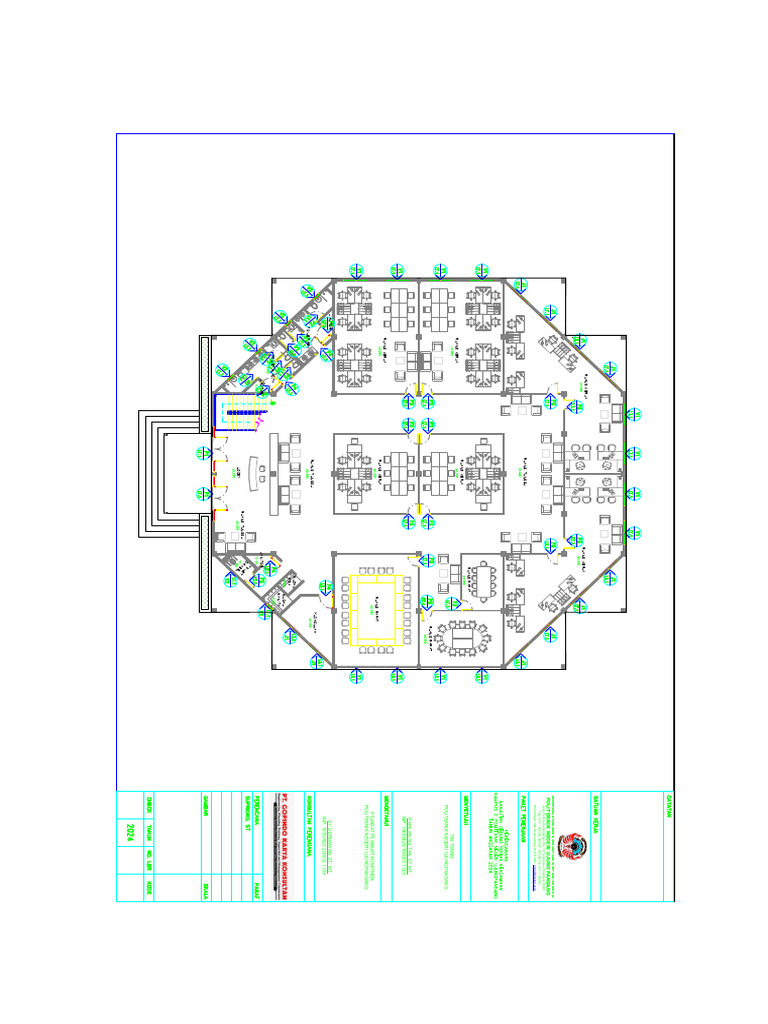 Contoh Denah Baru Gedung | PDF