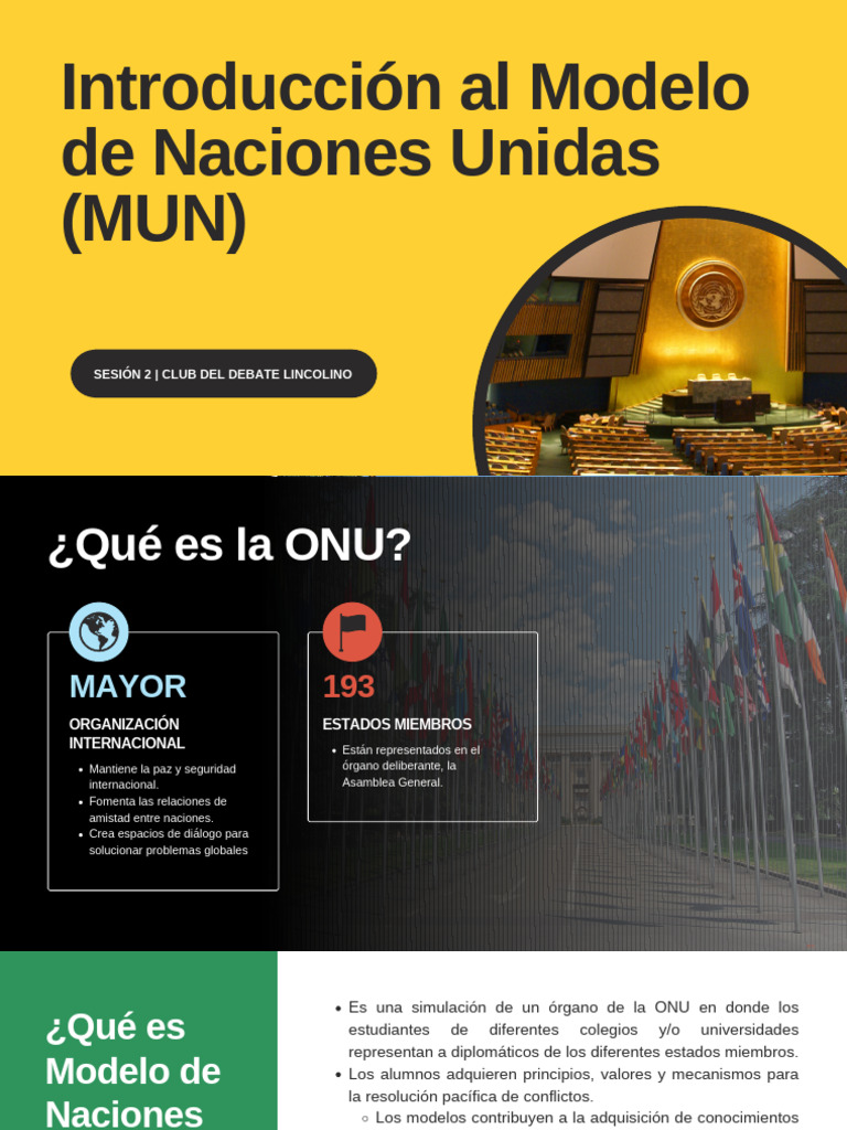 Introducción a MUN | PDF