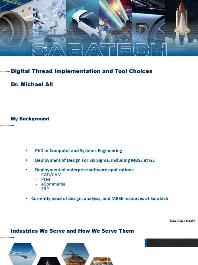 Digital Thread Implementation and Tool Choices | PDF | Product Lifecycle | Engineering