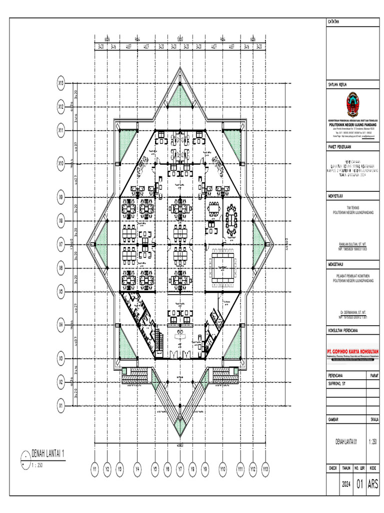 Contoh Drawing Tangga | PDF