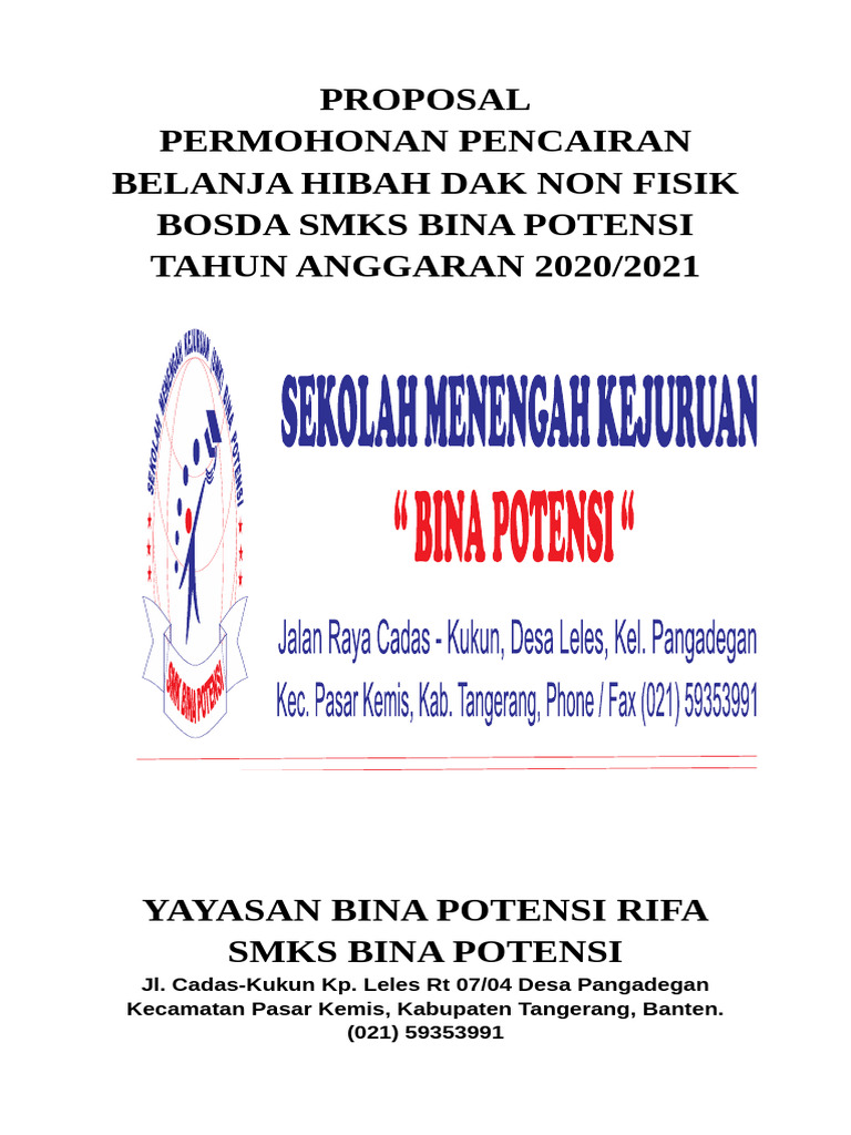 PROPOSAL PENCAIRAN BOSDA 2022 | PDF