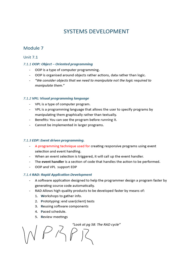 Systems Development l2 - 115155 | PDF | Object Oriented Programming | Class (Computer Programming)