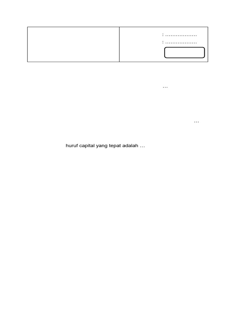3 Rangkap Latihan Soal B-indonesia-Kelas 3 | PDF