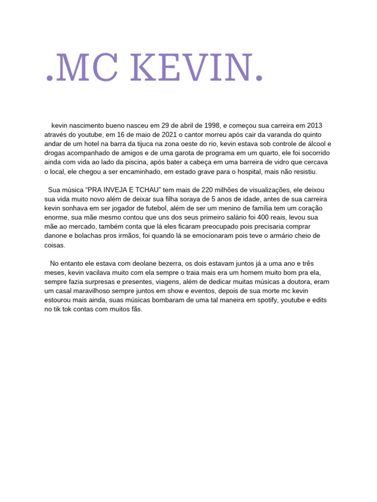 MC KEVIN (1) | PDF