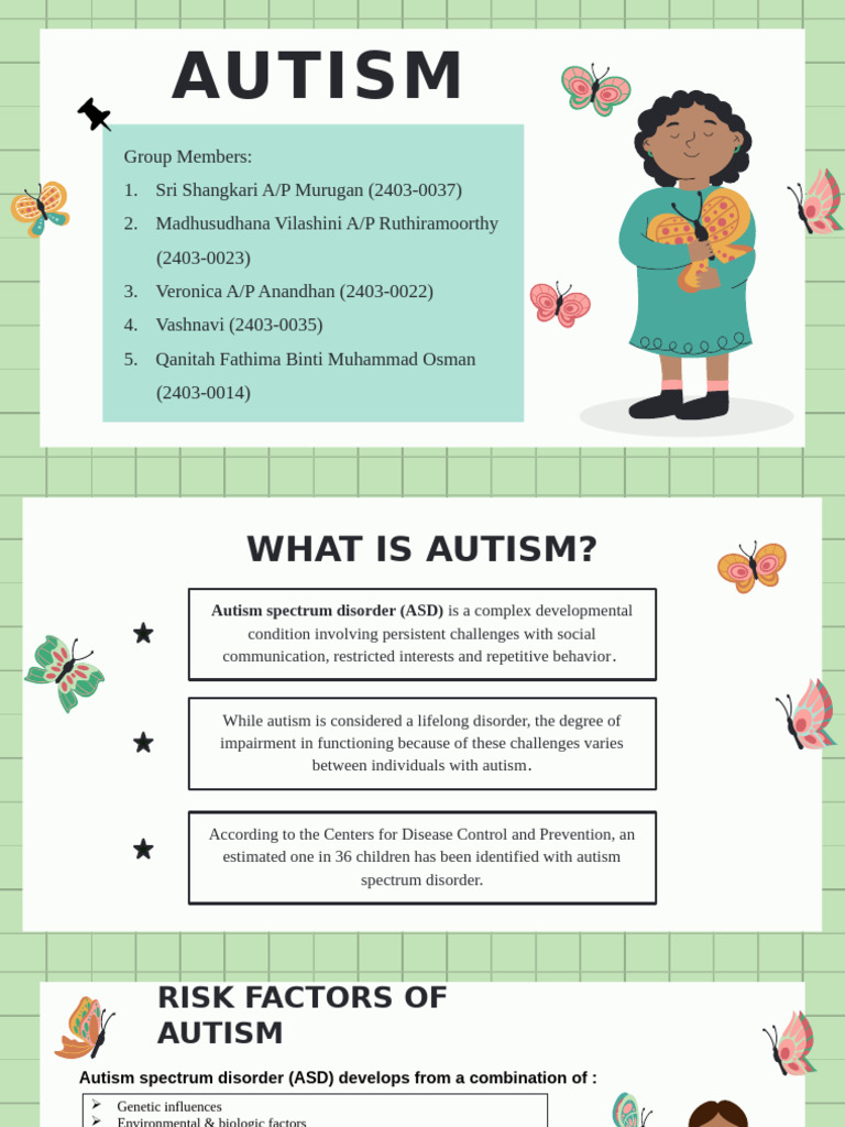 Autism Slides IT Project | PDF