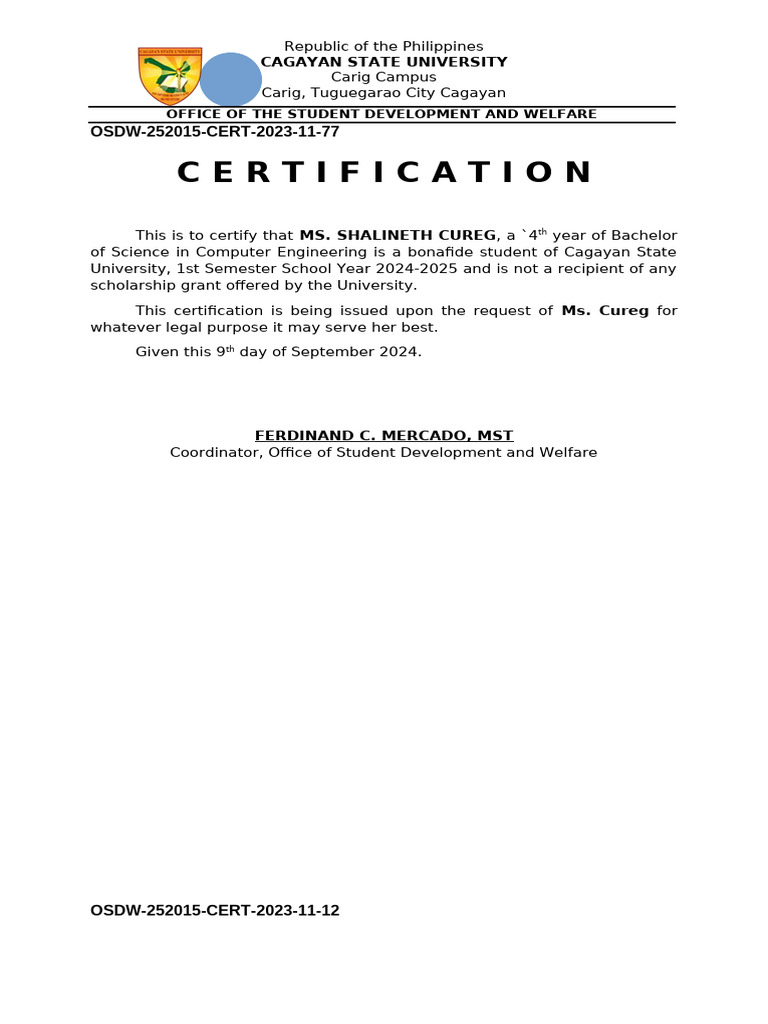 CERTIFICATION-NO-SCHOLAR (1) | PDF
