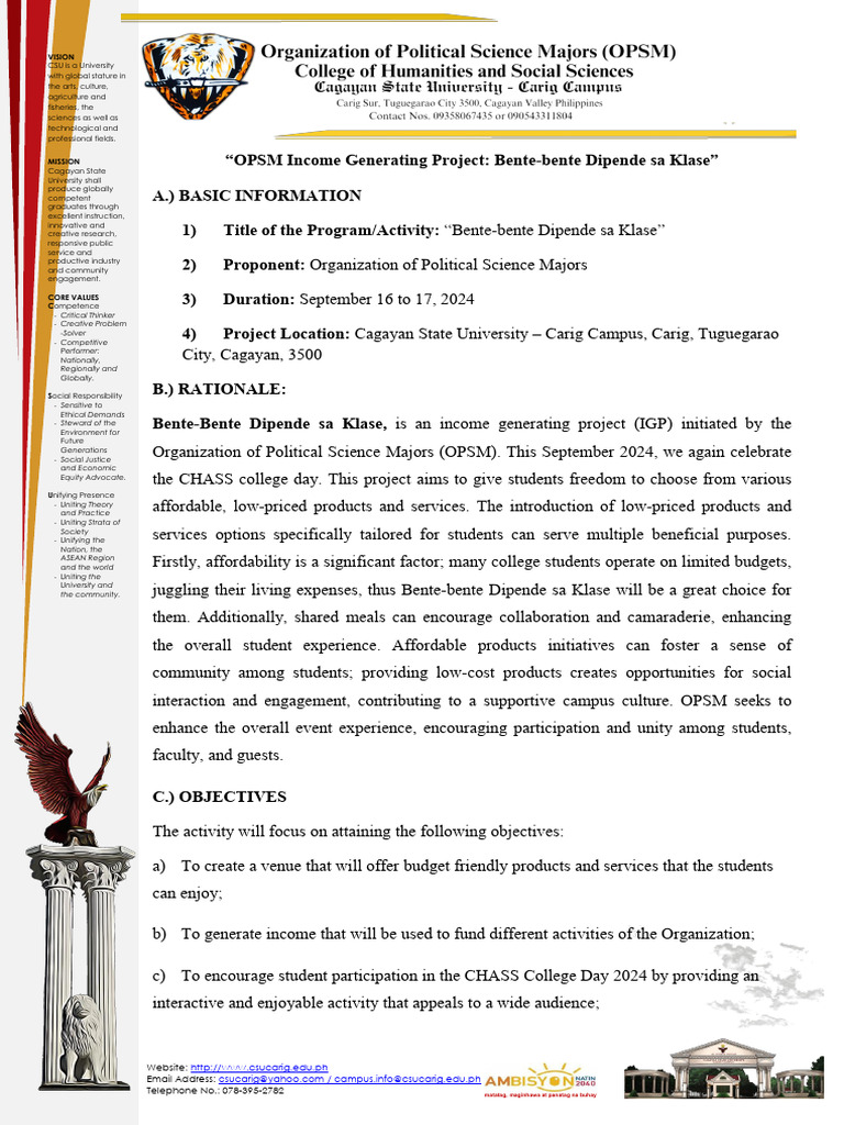 College Days IGP-1 | PDF