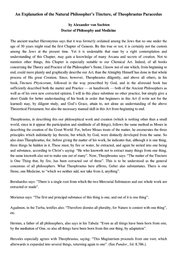Paracelsus | PDF
