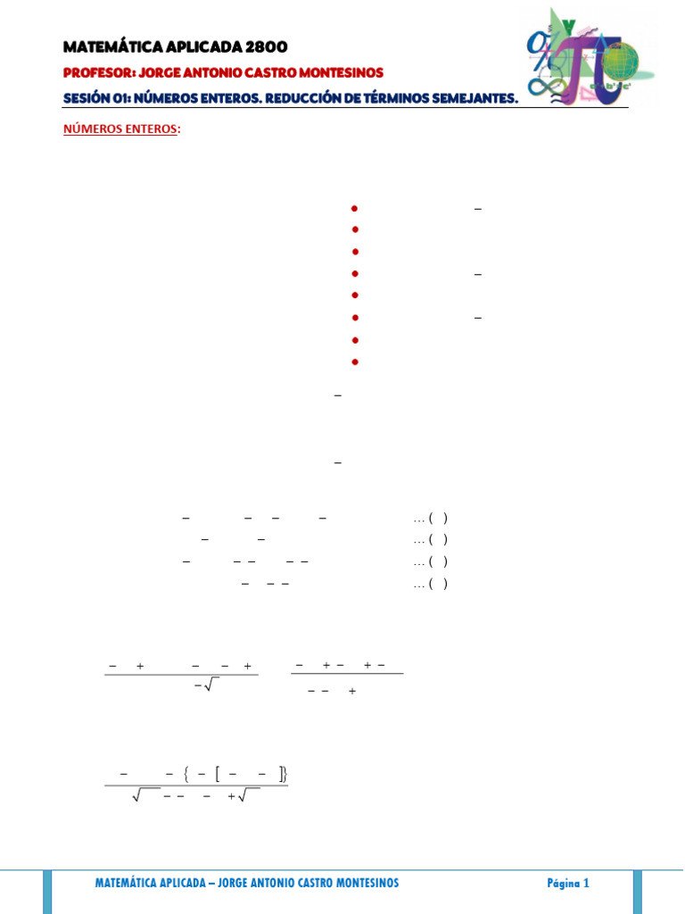 Ma 2800 Isil 2024 - I PD Sesión 01 | PDF