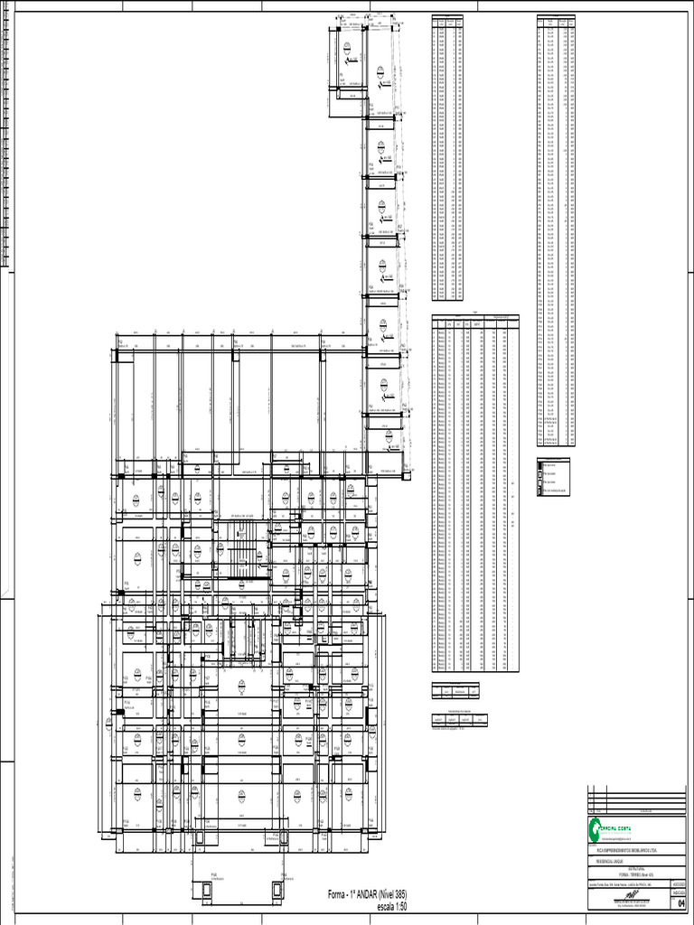05 - Forma 1º Andar (Nível +385) - A0 | PDF