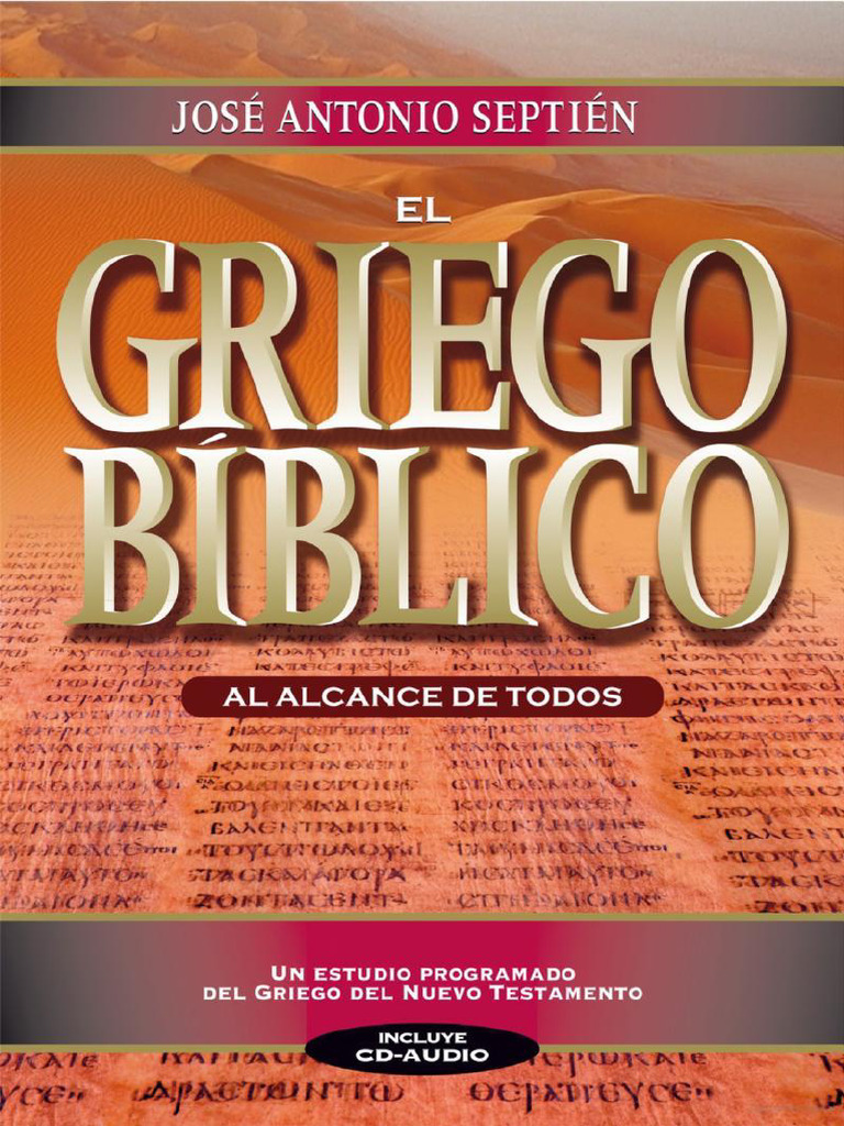 El Griego Biblico - José Antonio Septién | PDF