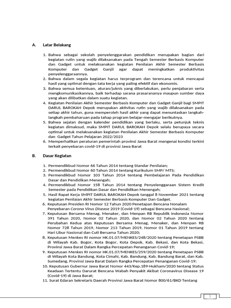 ISI LPJ PaS 2022 | PDF