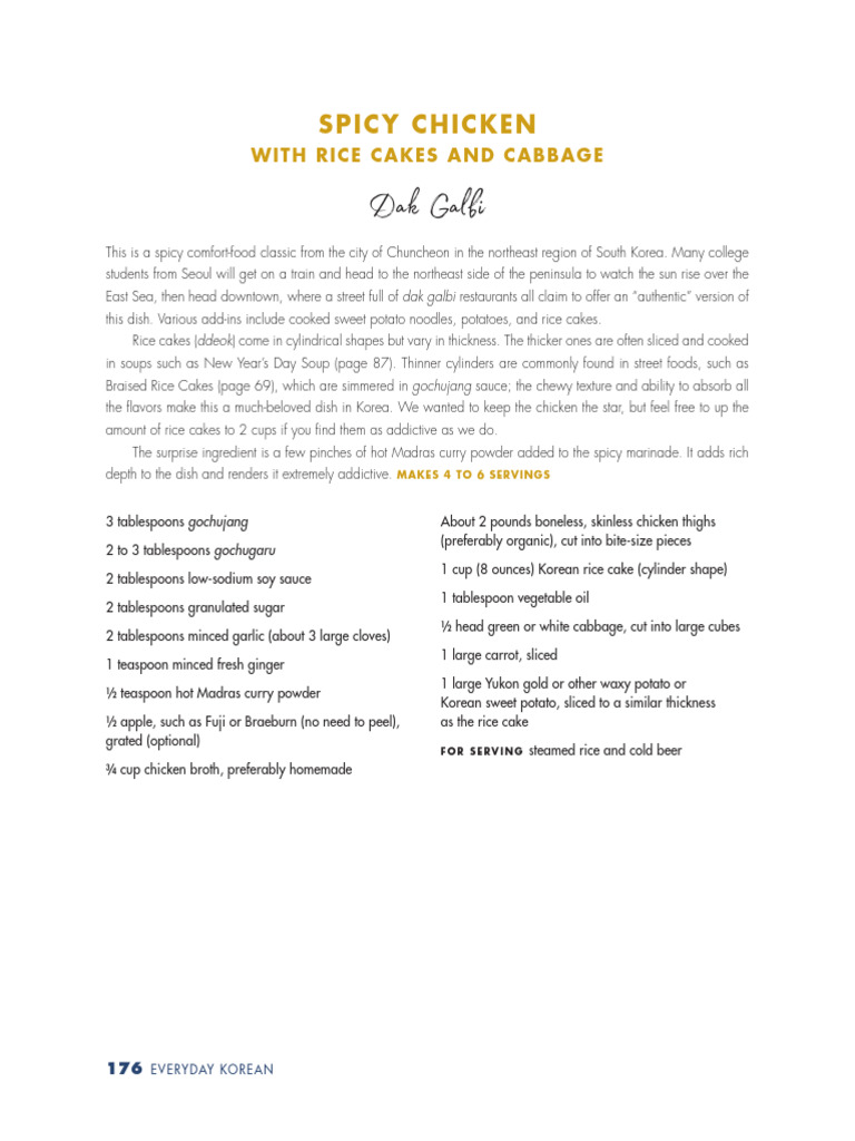 Spicy Chicken | PDF