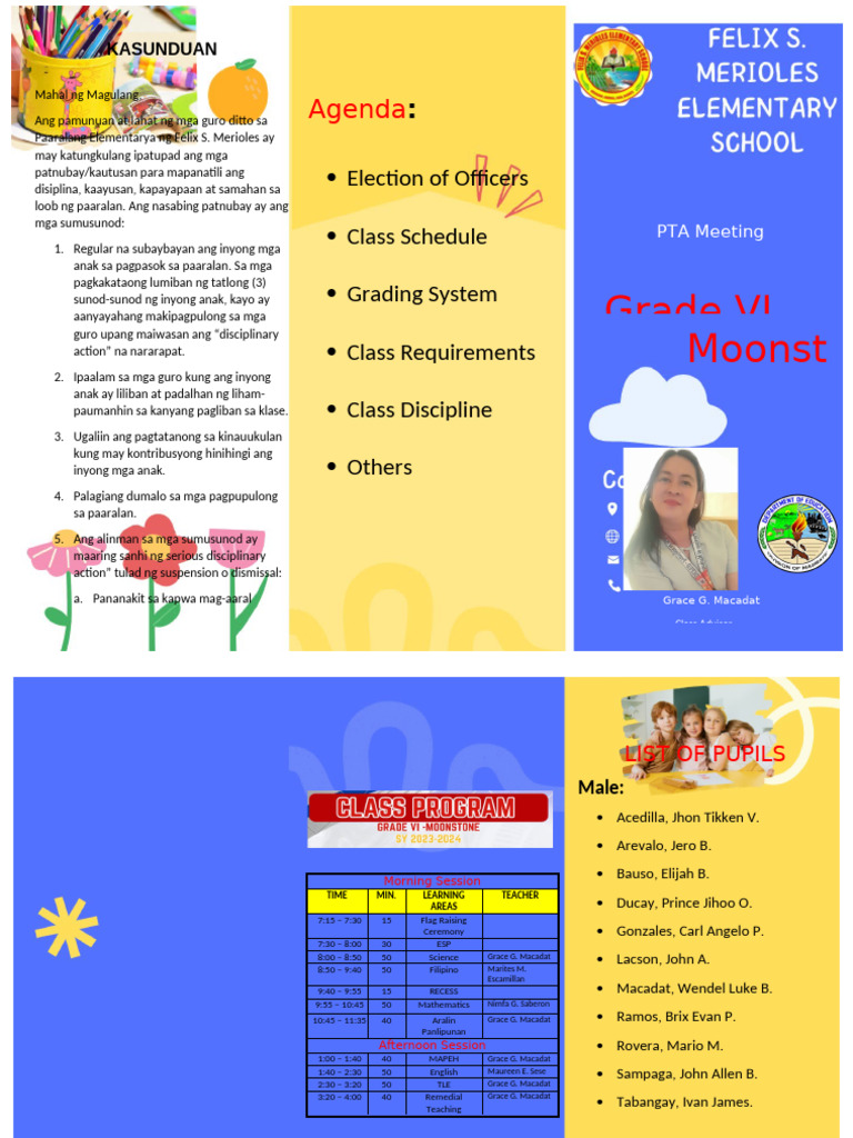 PTA Brochure | PDF