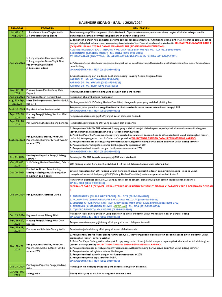 DEFENSE CALENDAR - GANJIL 2024-2025.pdf.17.p0EpbBZbFt | PDF