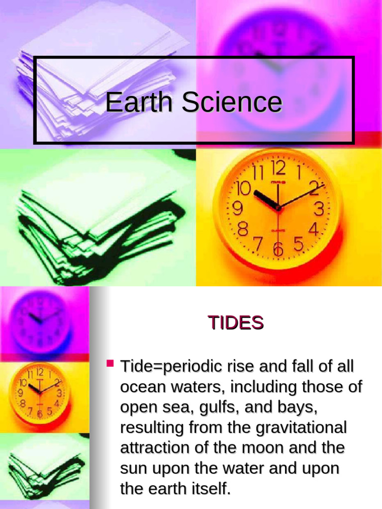Earth Science TIDES | PDF