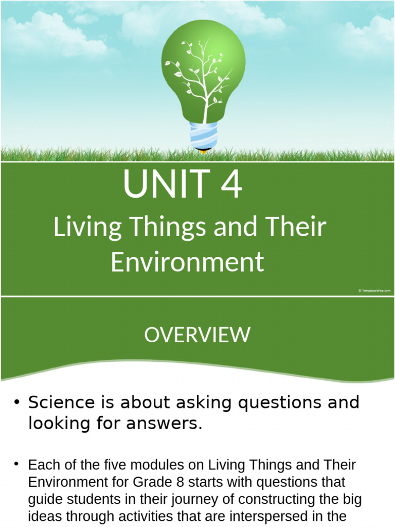 UNIT 4 BIODIVERSITY (module 1) | PDF
