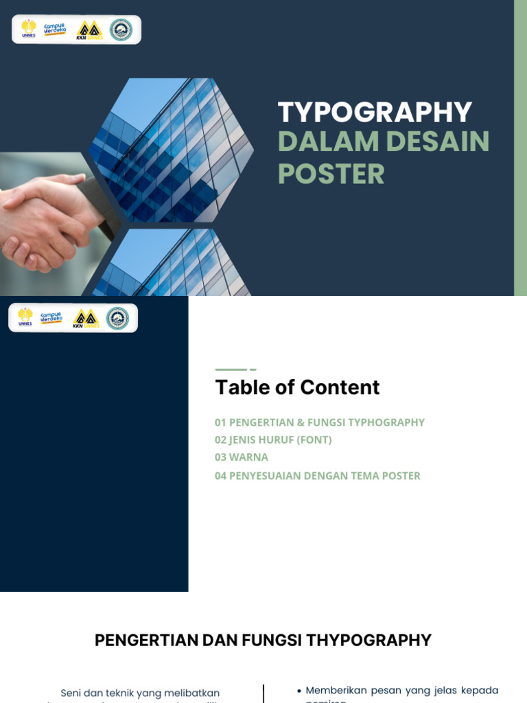 Typography Dalam Desain Poster | PDF