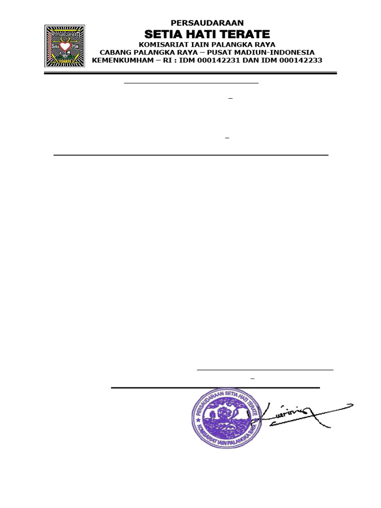 SK Pencak Silat | PDF