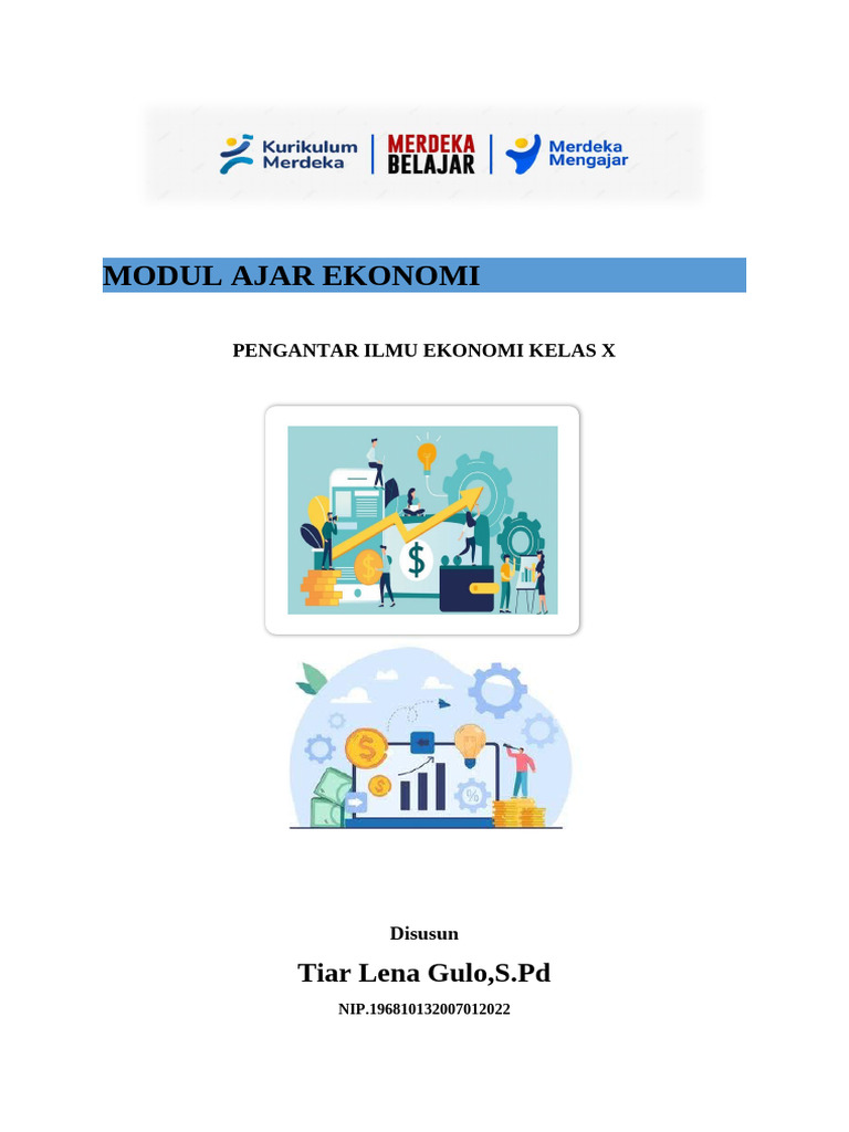Modul Ekonomi Kelas X | PDF
