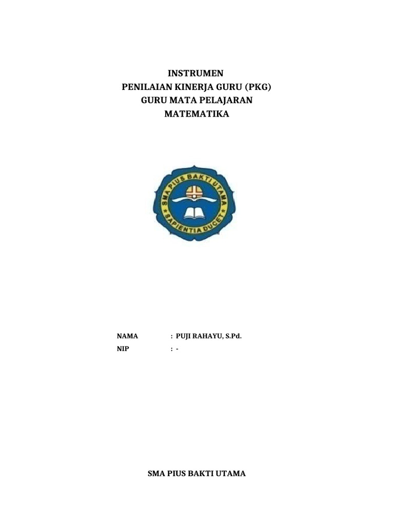 PK Guru Mapel 2024 | PDF