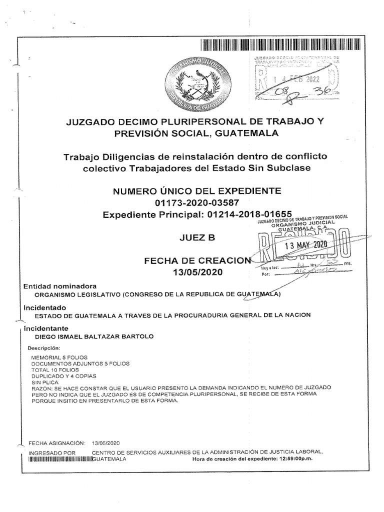 Grupo 4 Incidente de Reinstalación - Jarod Alexander Palacios Ruano | PDF