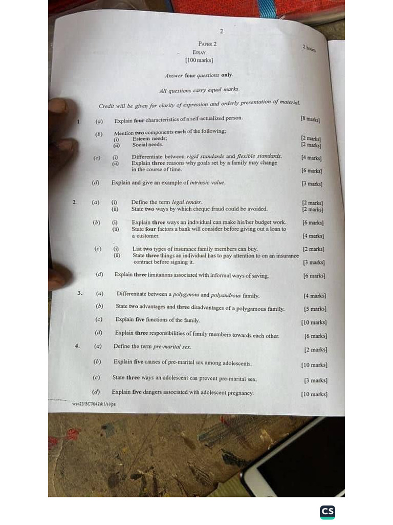 Management in Living | PDF