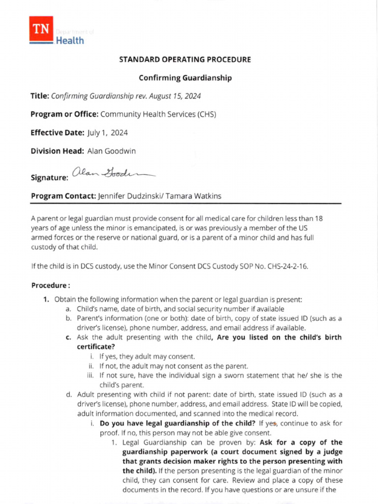 Department of Health Memo | PDF