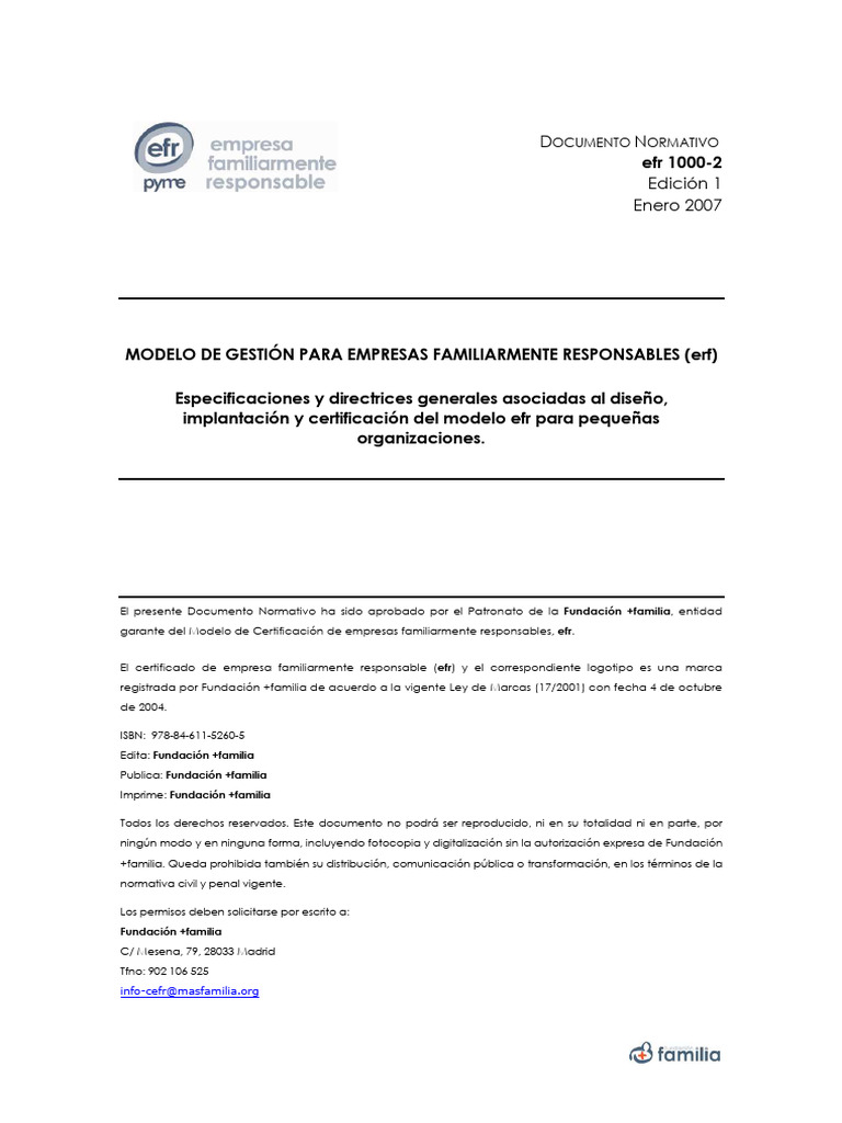 Efr 1000-2 Ed 1 | PDF