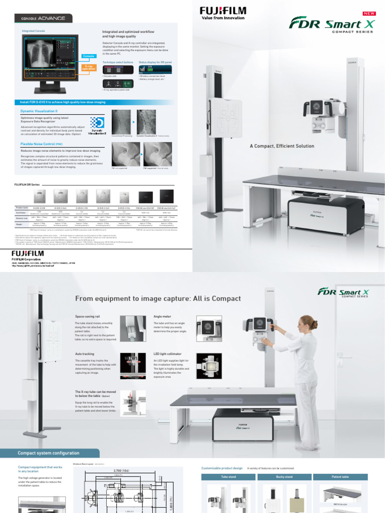 Product Brochure - FDR Smart - X - Compact 210611 | PDF | X Ray | Imaging