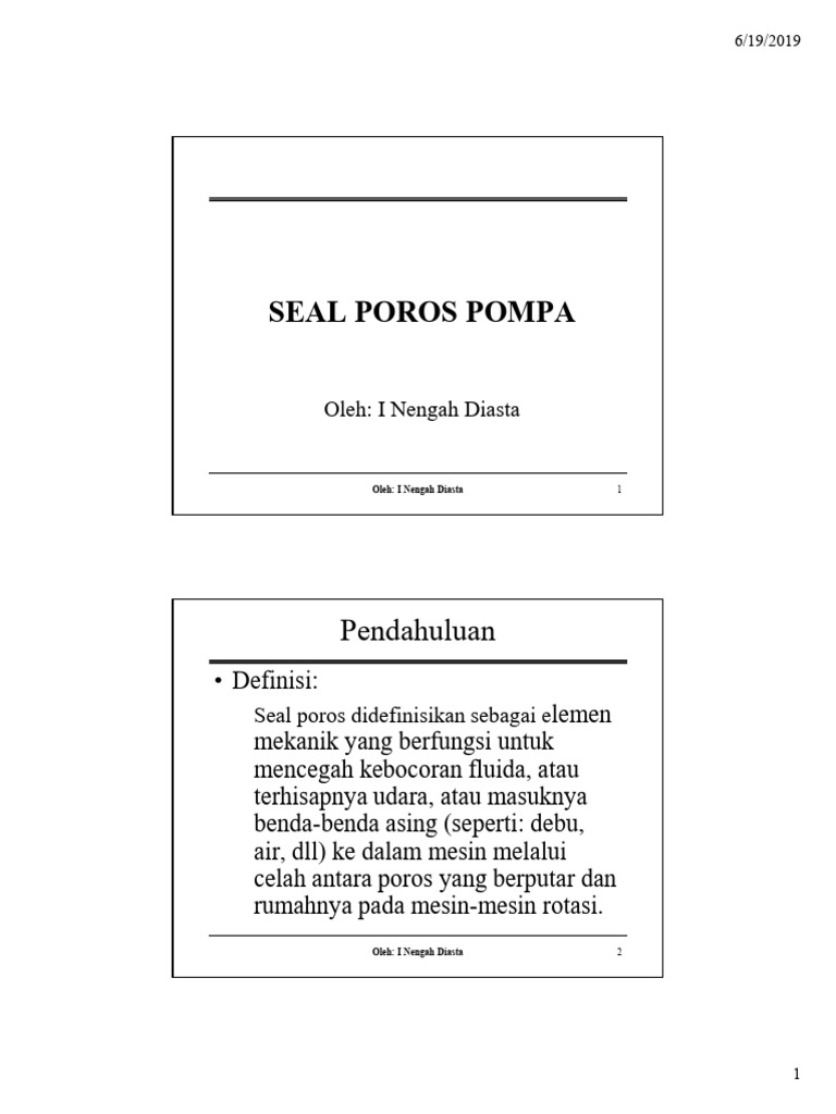 Shaft Seals | PDF