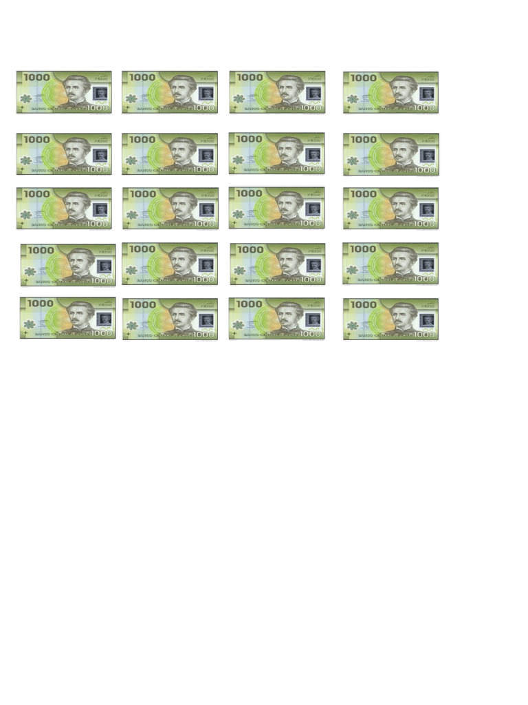 Billete | PDF