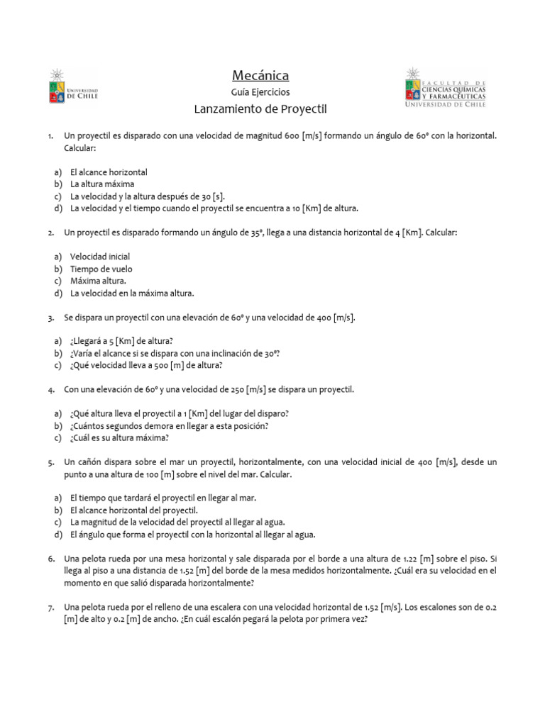 4._Lanzamiento_de_Proyectil | PDF