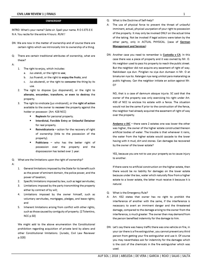 Civ Rev Finals | PDF