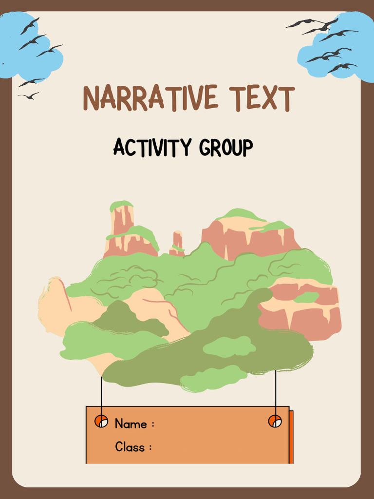 ACTIVITY GROUP_LKPD NARRATIVE TEXT | PDF