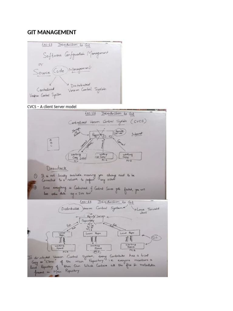 2. Git Management | PDF
