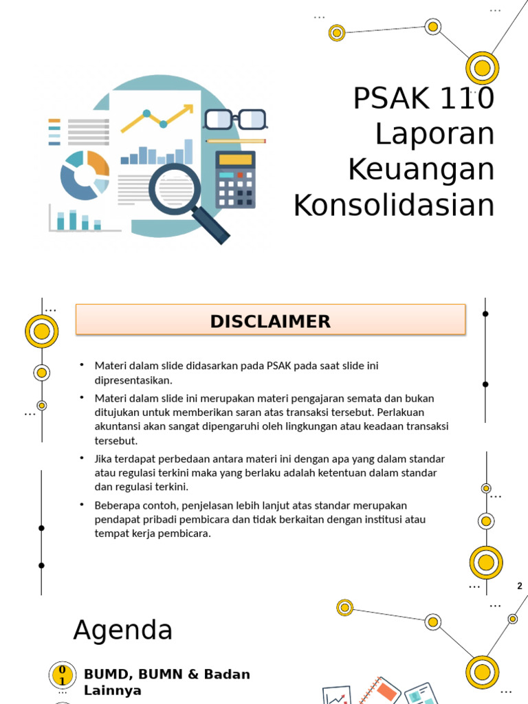 PSAK 110 Laporan Keuangan Konsolidasi 14052024 | PDF