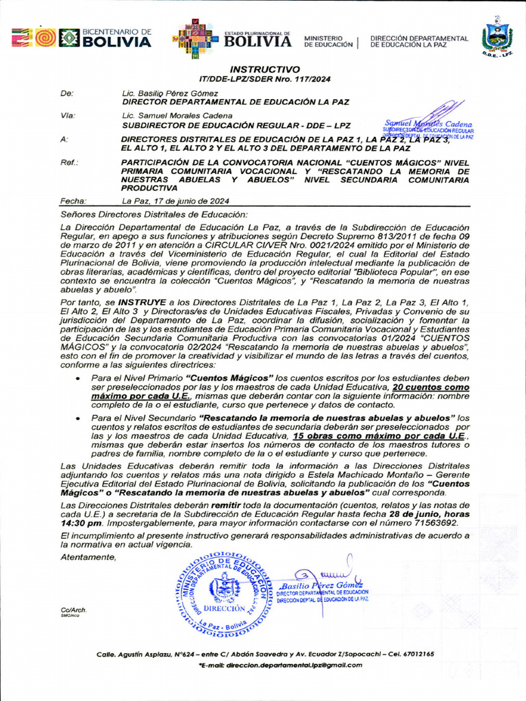 INSTRUCTIVO_SDER_117_2024 | PDF